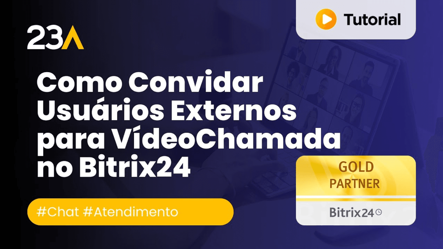 Como Convidar Usuários Externos para Vídeo Chamada no Bitrix24